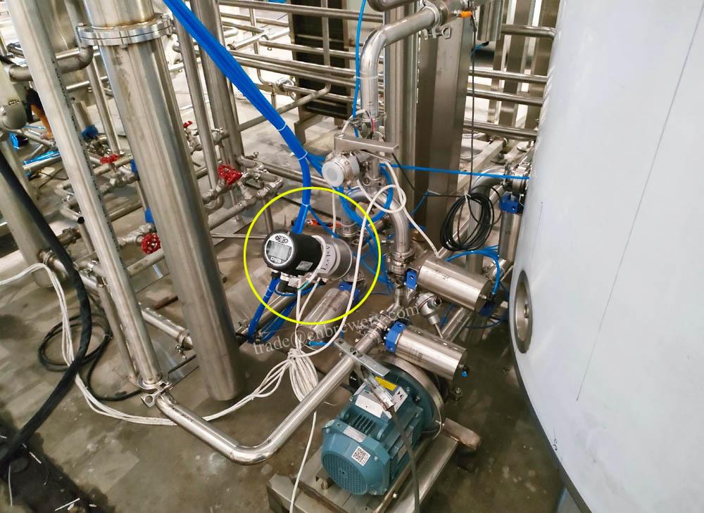 Brewing water blending station on beer brewery equipment | TianTai® 2 ...