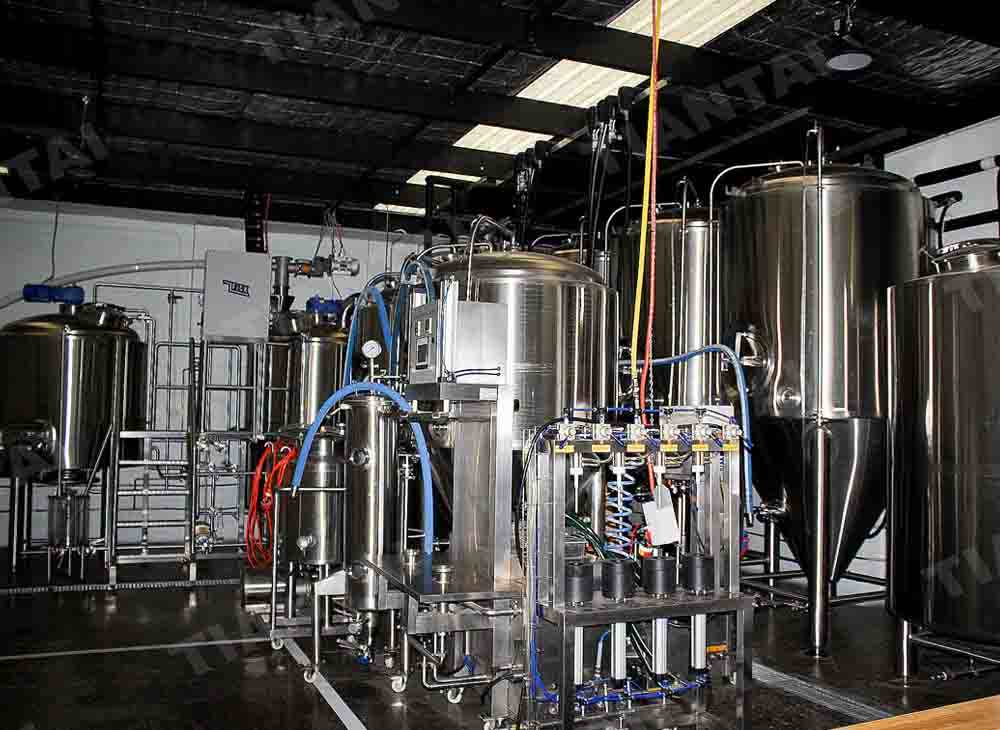Microbrewery equipment with Direct Fire Heating | TianTai® 2-150HL ...