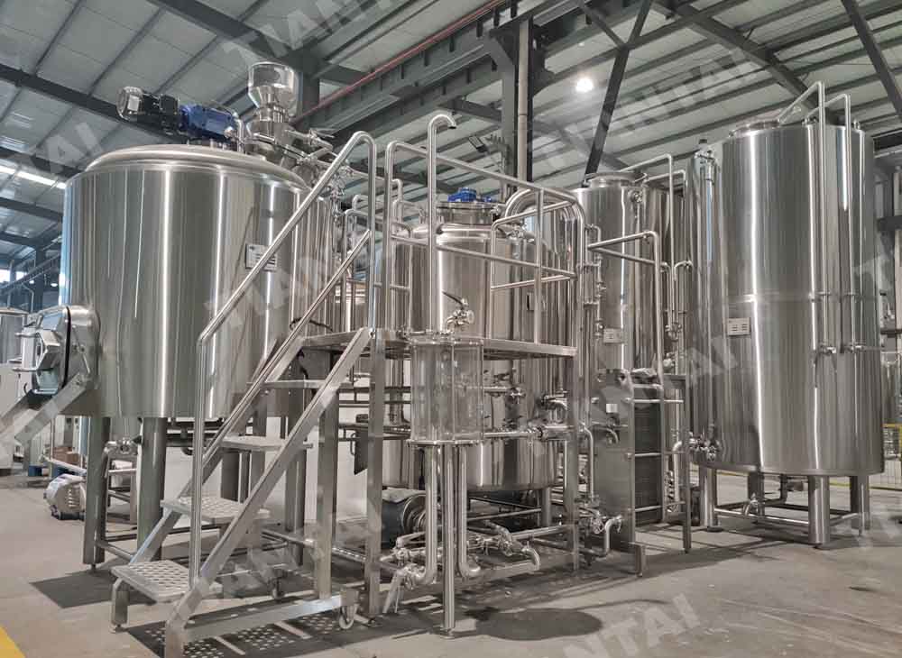 Microbrewery equipment infusion mashing | TianTai® 2-150HL brewery ...
