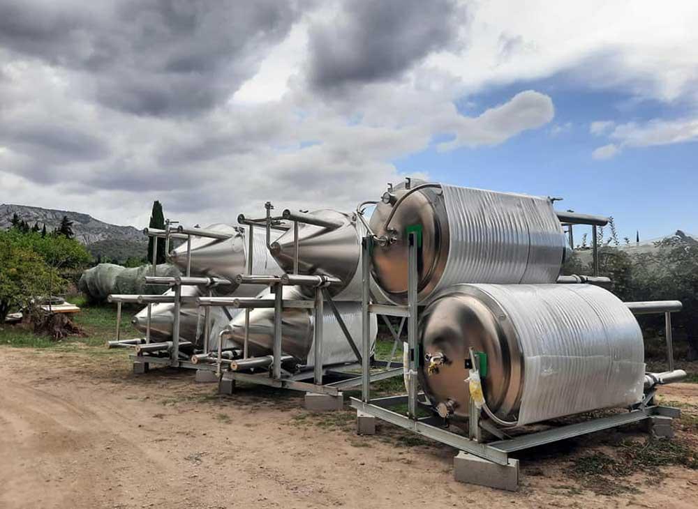 10HL brewery equipment arrive at France | TianTai® 2-150HL brewery ...