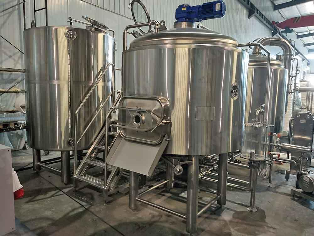 10HL steam 2 vessel brewery is ready deliver to Portugal | TianTai® 2 ...