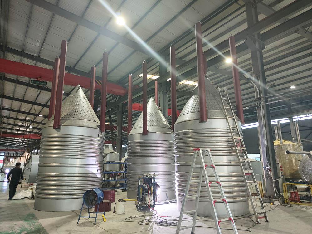 Glycol Jacket Design of Beer Fermenter | TianTai® 2-150HL brewery ...