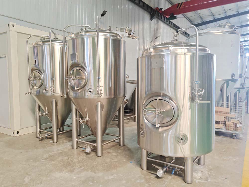 Bright beer tank in a brewery | TianTai® 2-150HL brewery equipment for sale