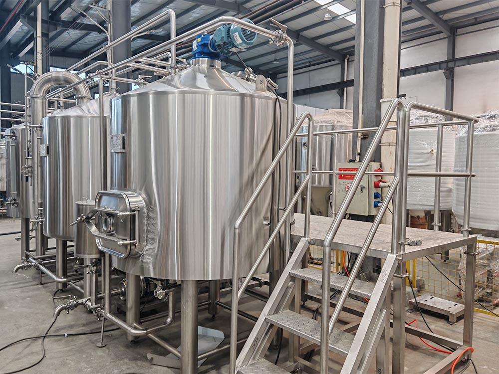 1000L steam two vessel system customized for Korean Client | TianTai® 2 ...