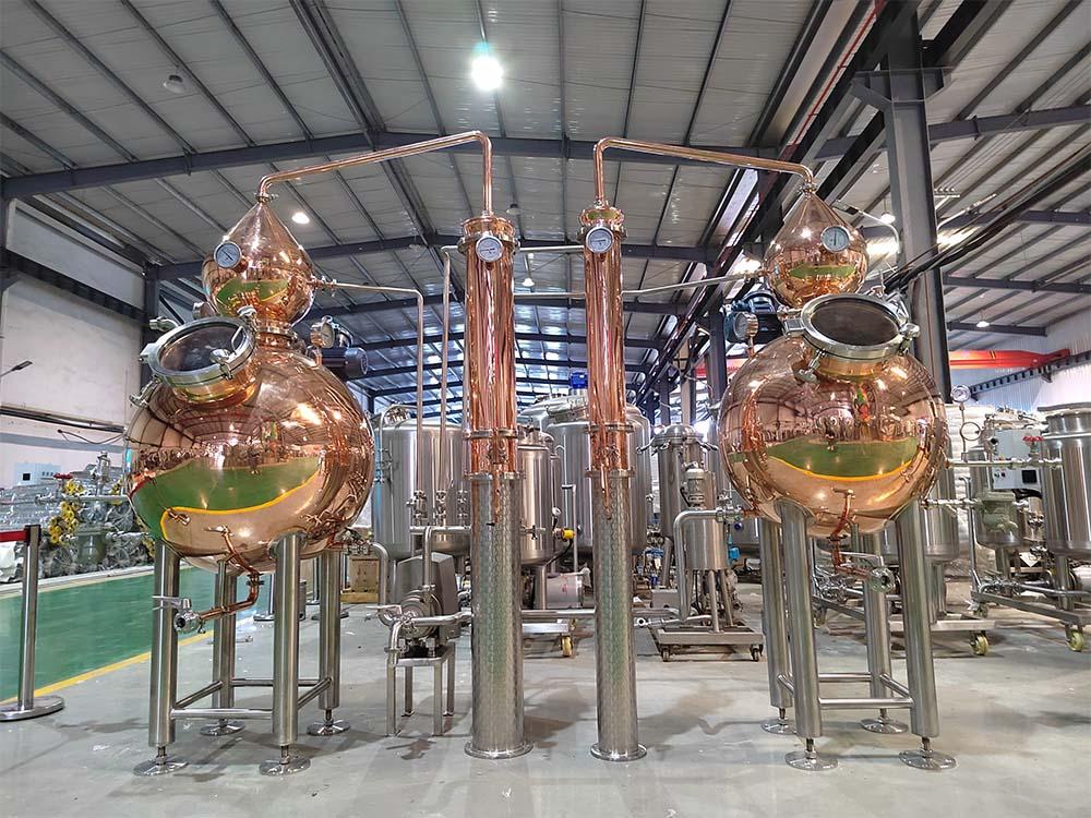 How to brew London dry gin and infused gin | TianTai® 2-150HL brewery ...