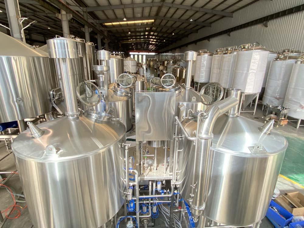 How to use the beer equipment brewing beer in microbrewery | TianTai® 2 ...