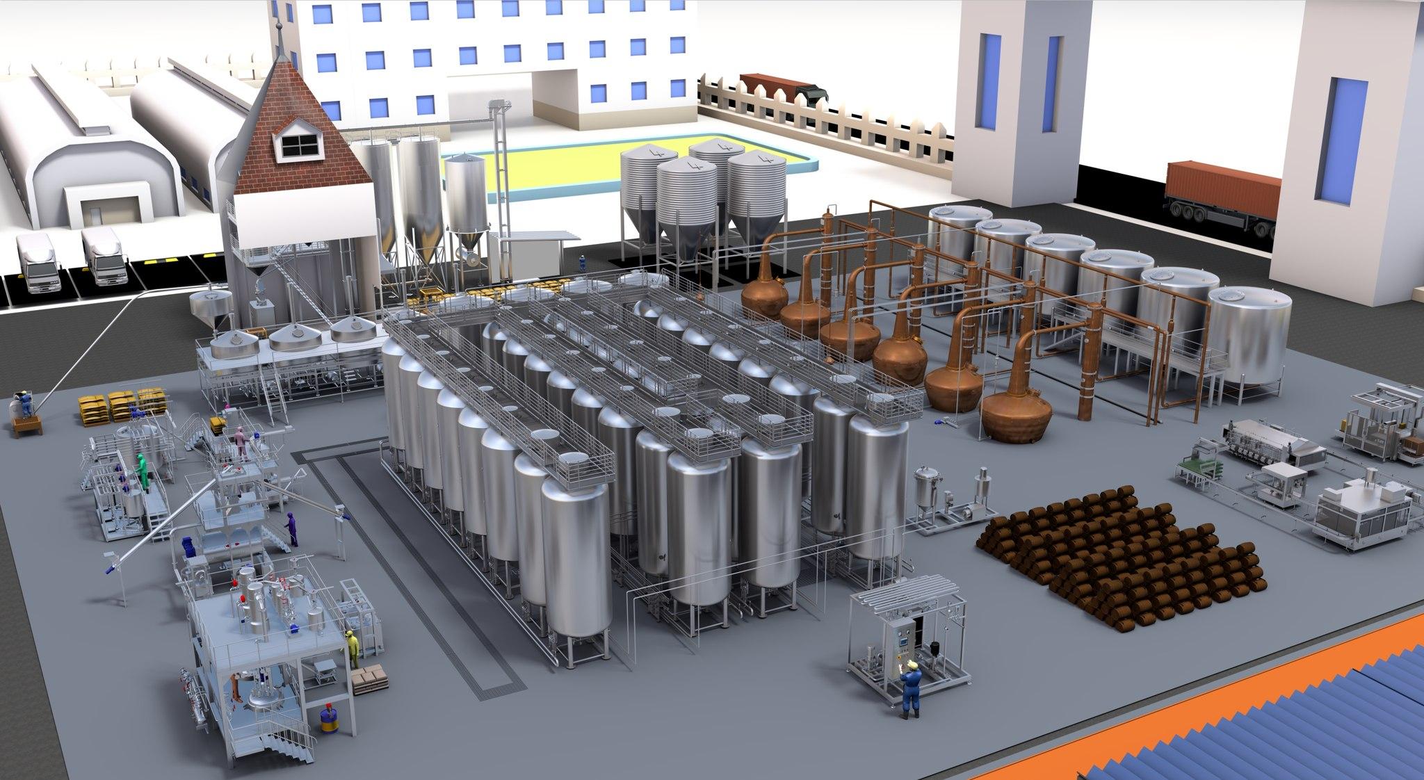 8000L West Africa Burukutu/Pito Beer Brewing Machine | TianTai® 2-150HL ...