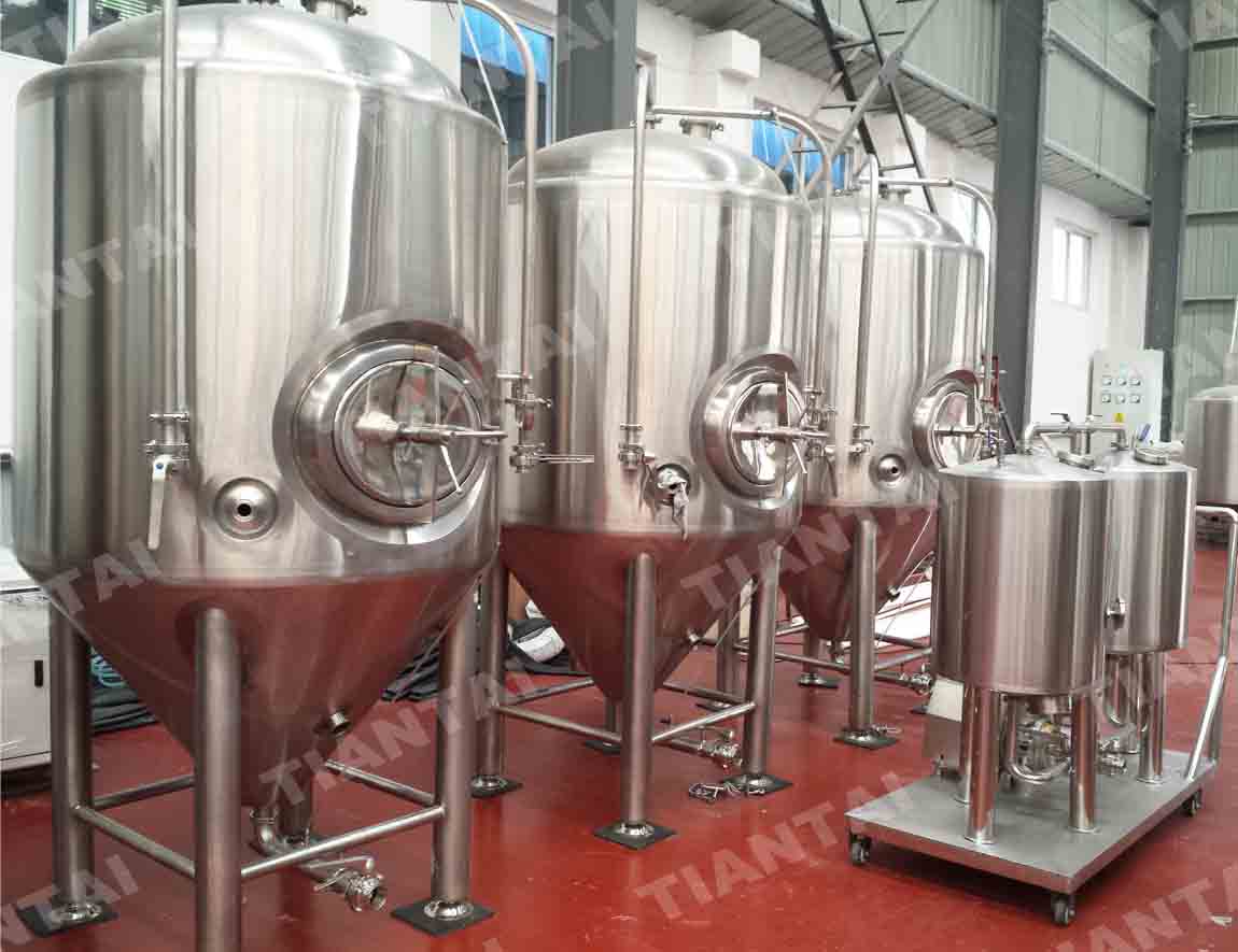 10bbl Single wall beer fermenter | TianTai® 2-150HL brewery equipment ...