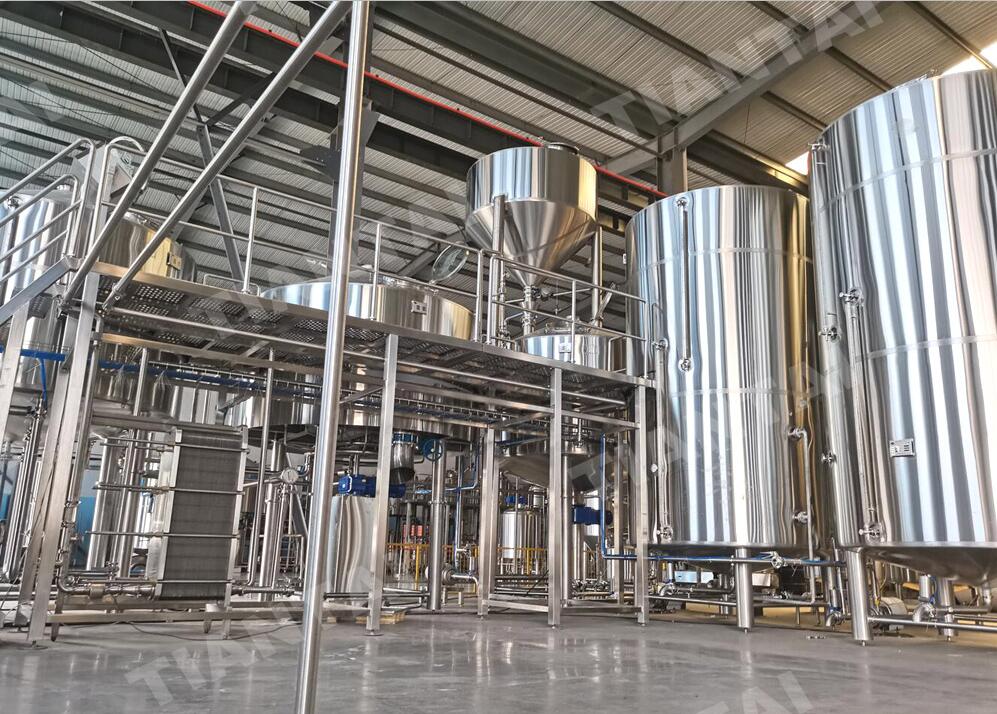 New Finished 50 HL Brewery System for Dominican Customer | TianTai® 2 ...