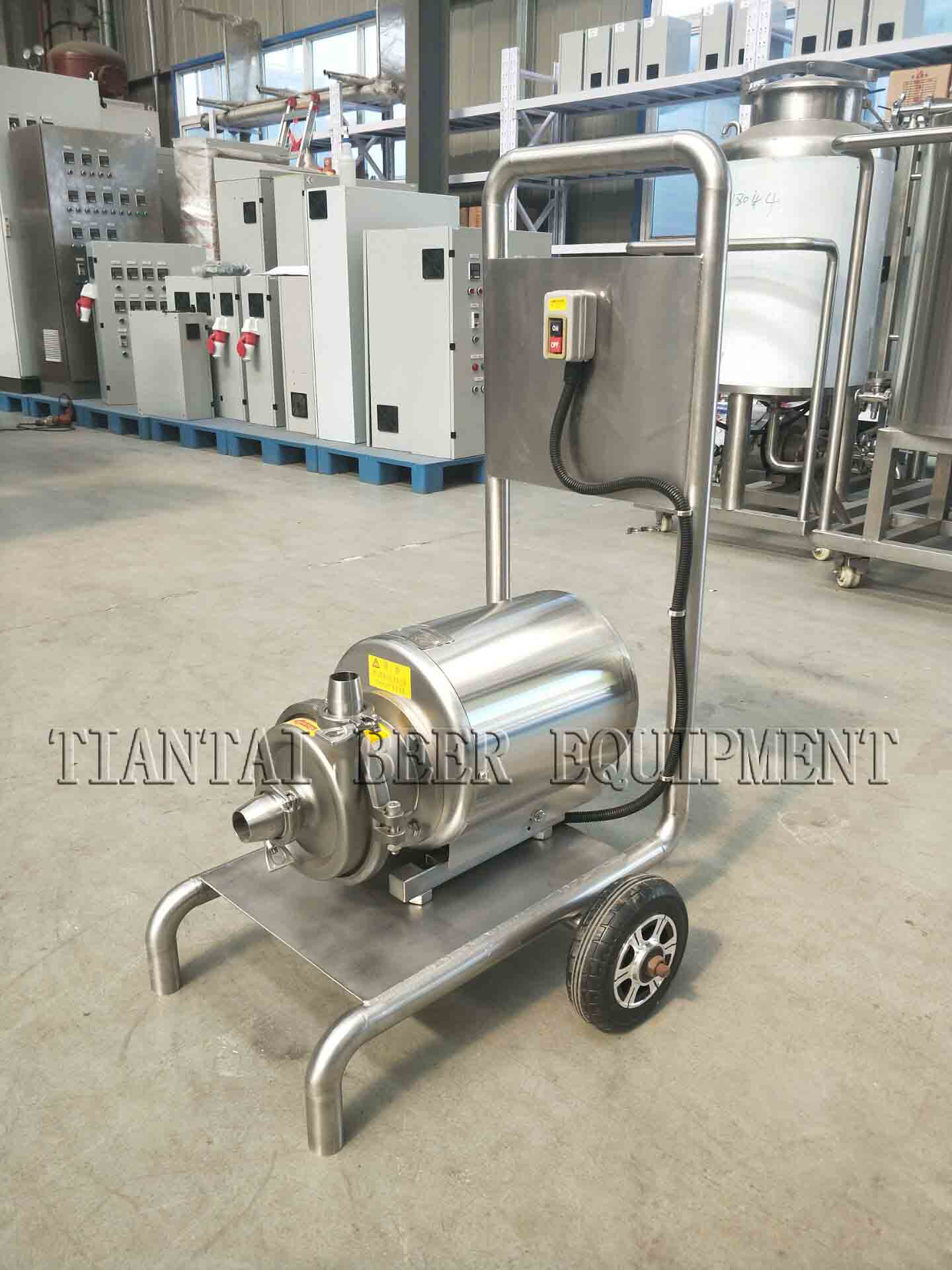 Upgraded Tiantai portable CIP pump | TianTai® 2-150HL brewery equipment ...