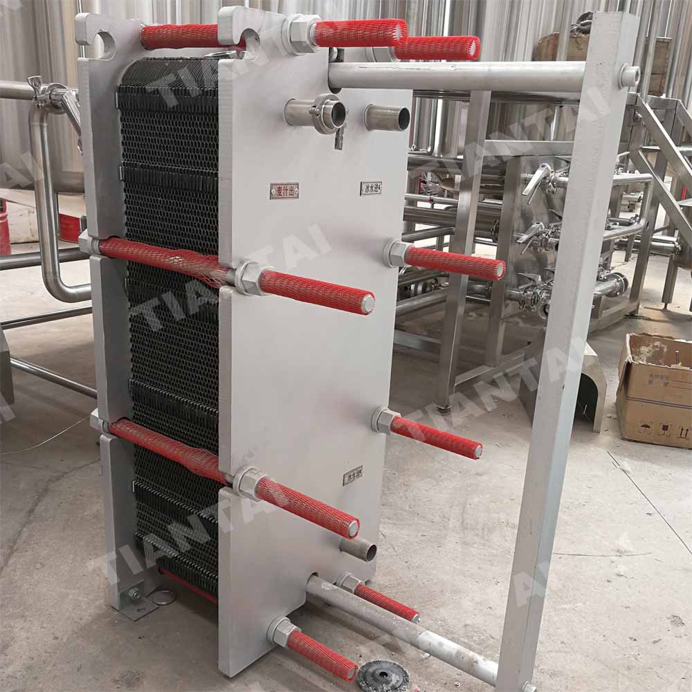 Single stage heat exchanger | TianTai® 2-150HL brewery equipment for sale