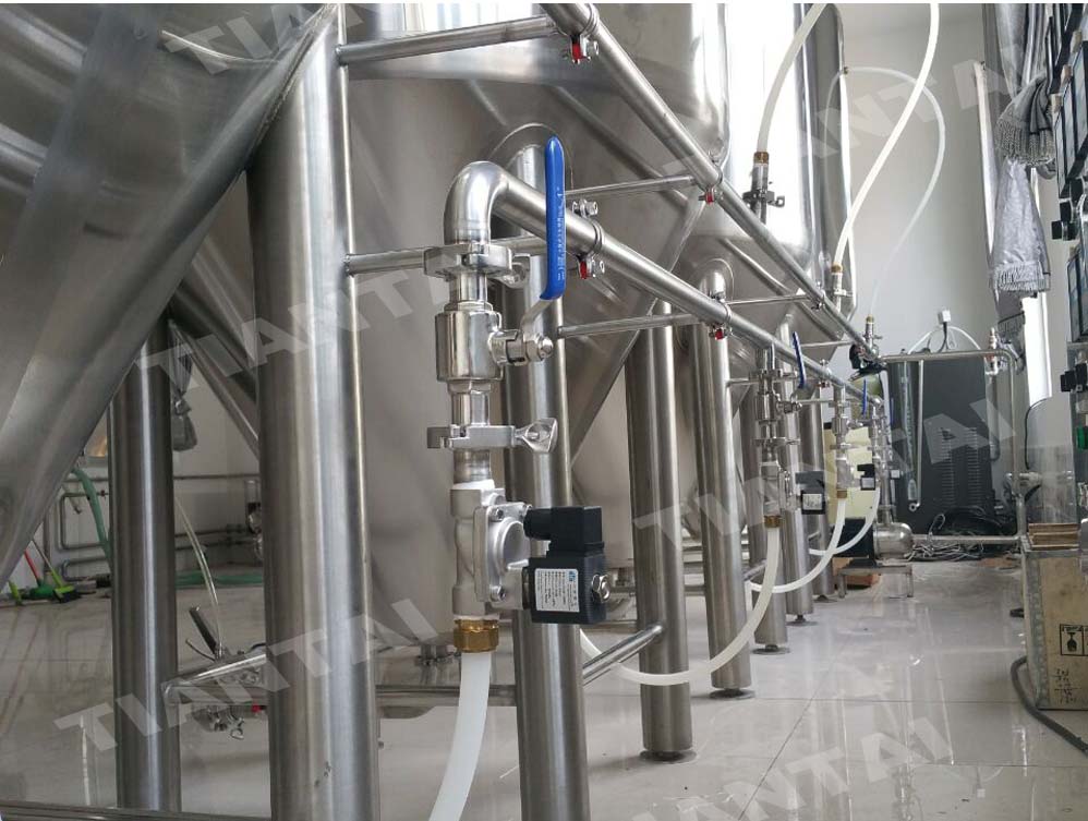 Glycol Piping | TianTai® 2-150HL brewery equipment for sale