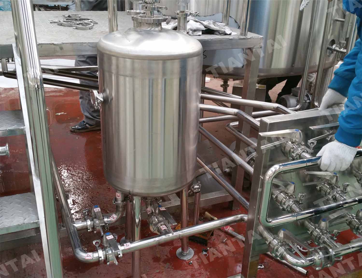 30L stainless steel wort grant with level sensor | TianTai® 2-150HL ...