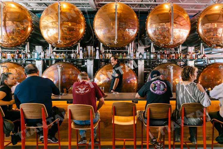 20 BBL brewery setup in USA | TianTai® 2-150HL brewery equipment for sale